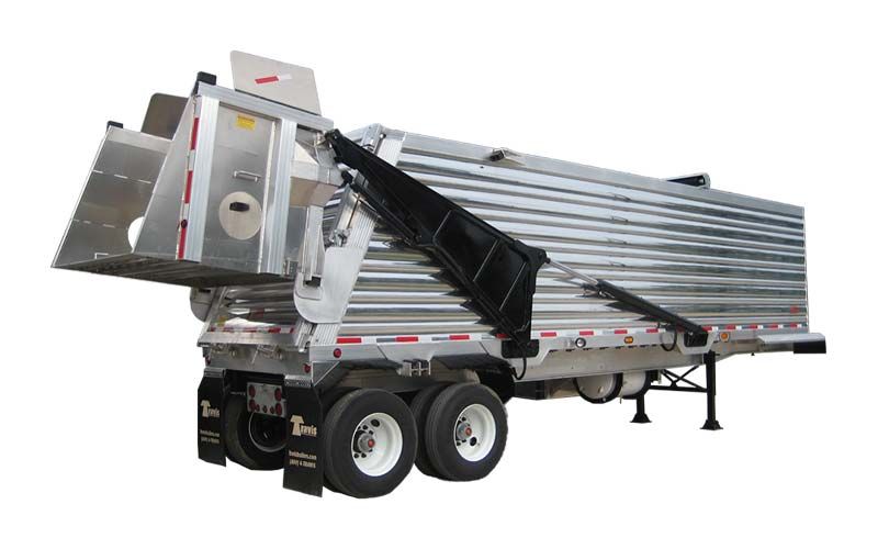 Travis Tote Dump Trailers - Old River