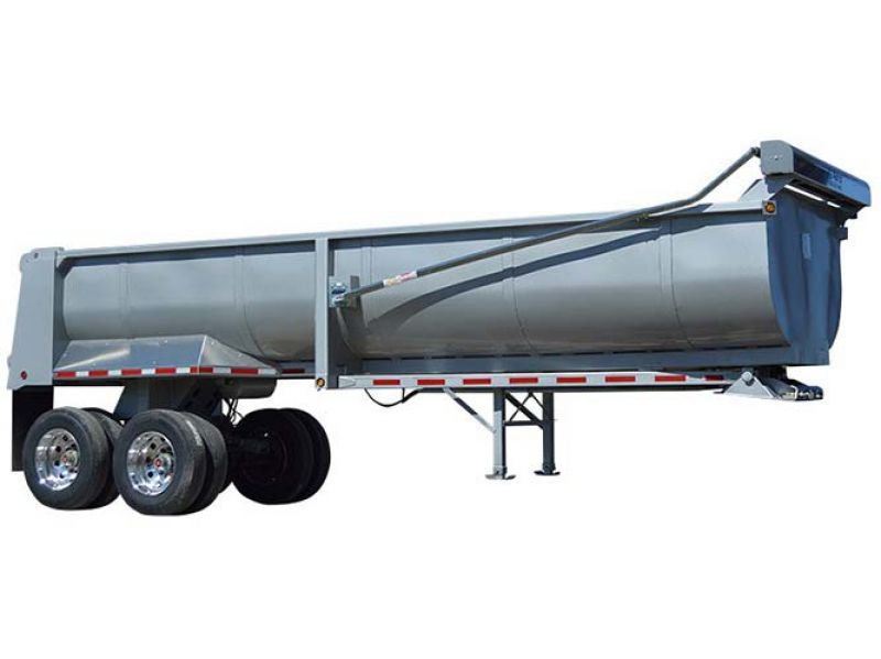 Travis Steel Frameless End Dump - Old River
