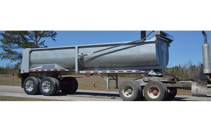 Travis Steel Frameless End Dump - Old River